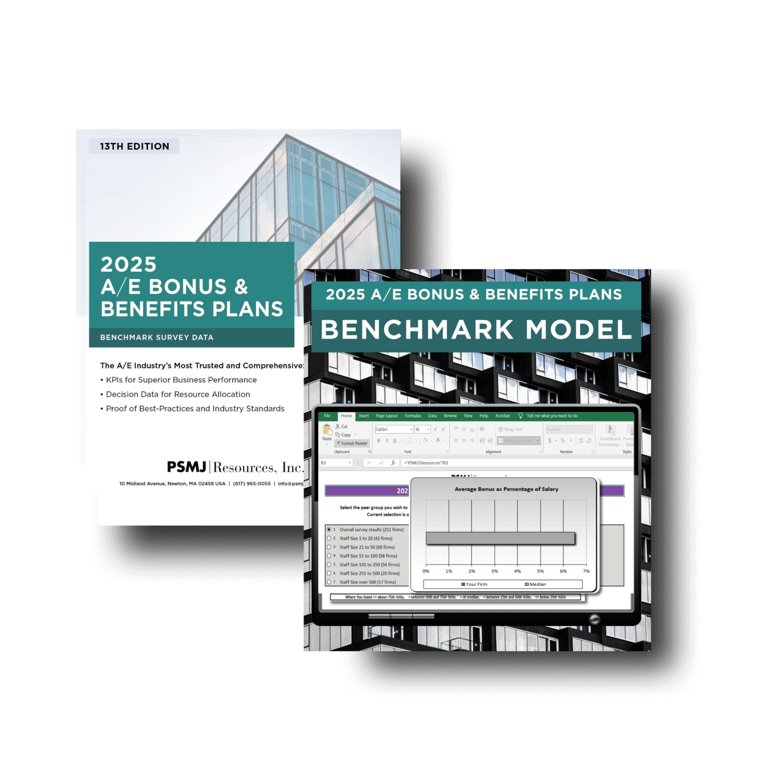 2025 A/E Bonus & Benefit Plans Benchmark Survey Report & Model | PSMJ